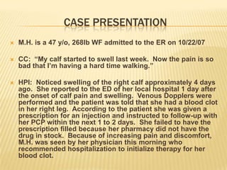 Deep Vein Thrombosis | PPTX