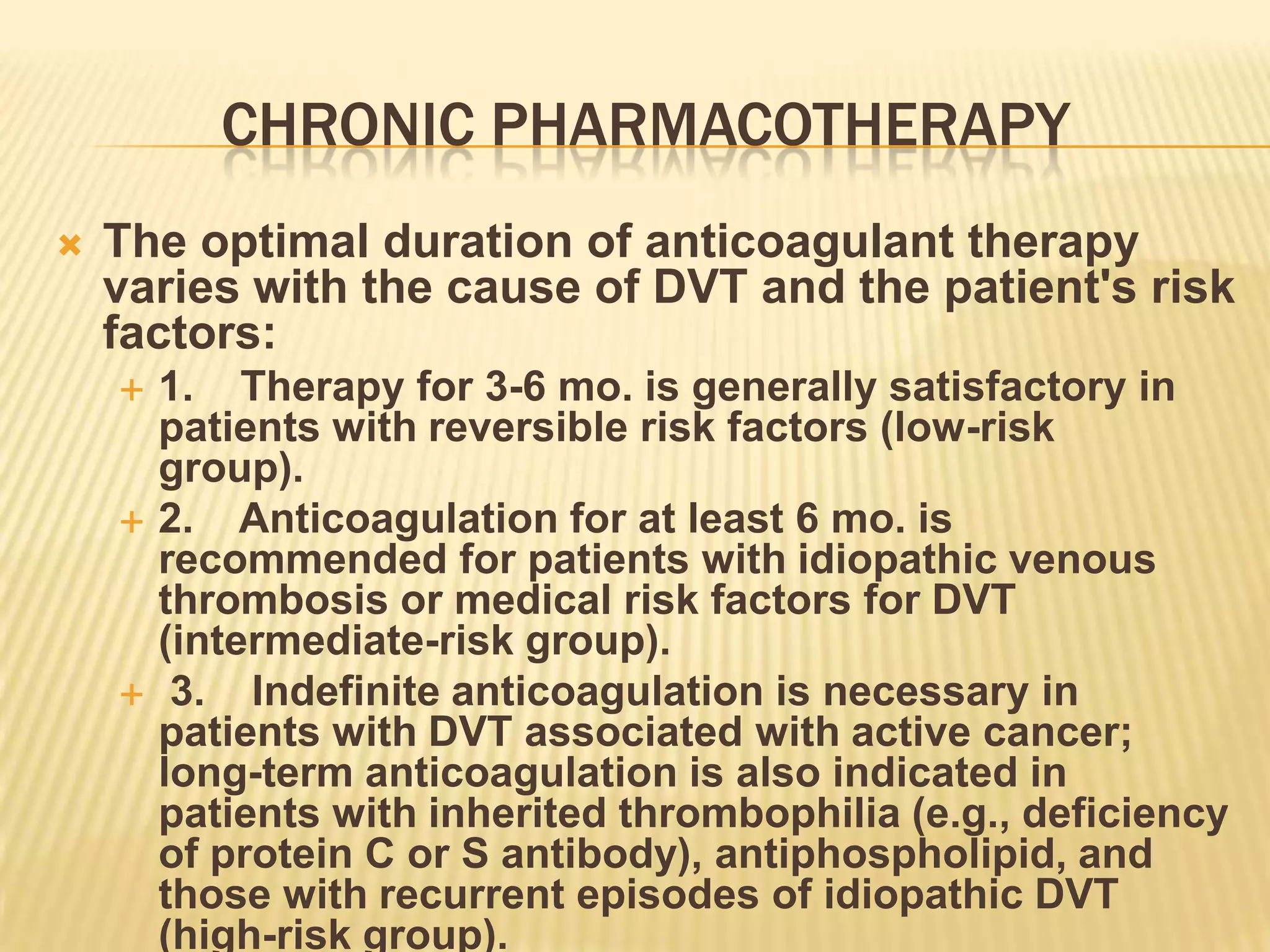 Deep Vein Thrombosis | PPTX