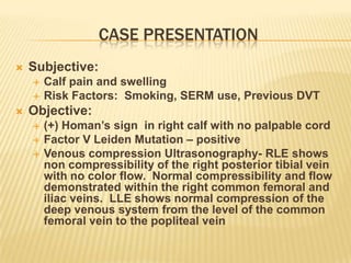Deep Vein Thrombosis | PPTX