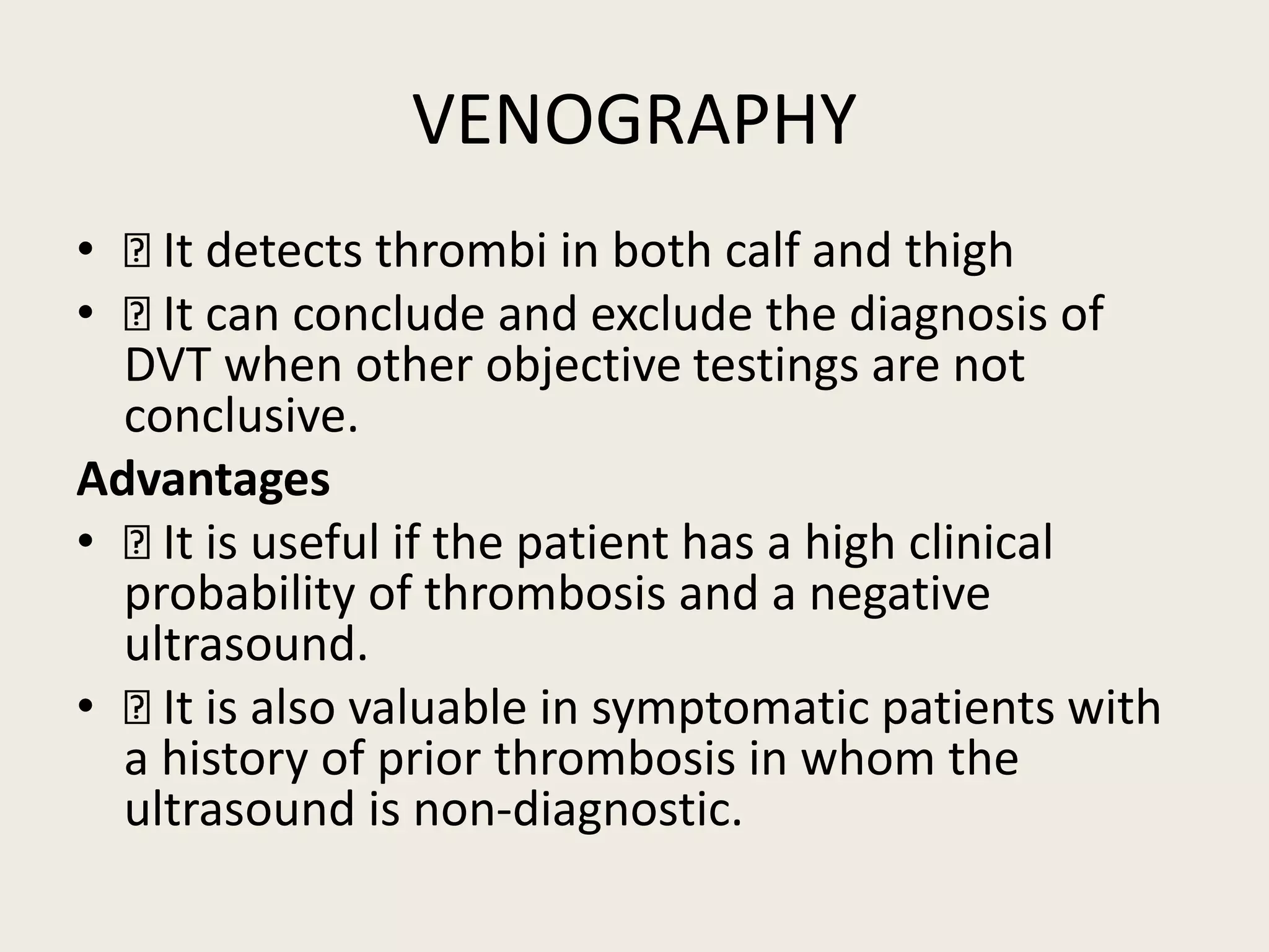 Deep vein thrombosis | PPTX