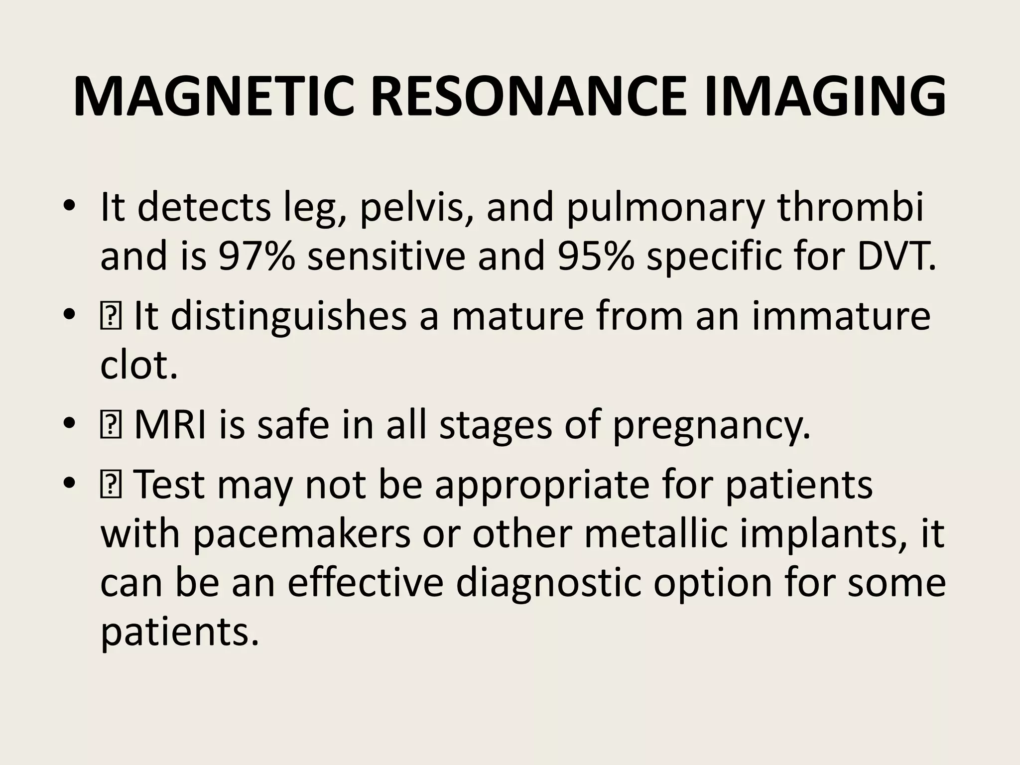 Deep vein thrombosis | PPTX