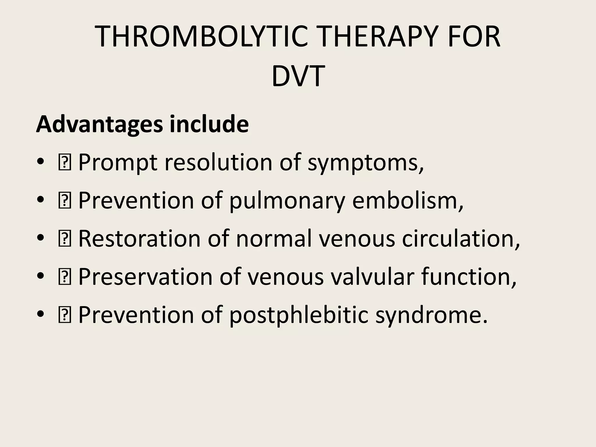 Deep vein thrombosis | PPTX