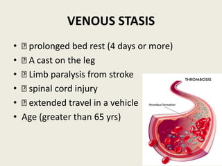 Deep vein thrombosis | PPTX