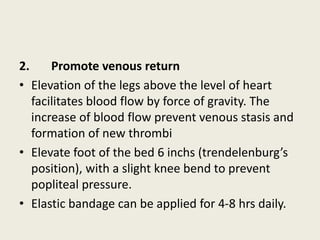Deep vein thrombosis | PPTX