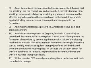 Deep vein thrombosis | PPTX