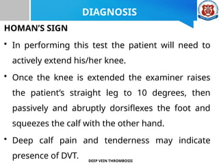 DEEP VEIN THROMBOSIS MEDICAL SURGICAL N. | PPTX