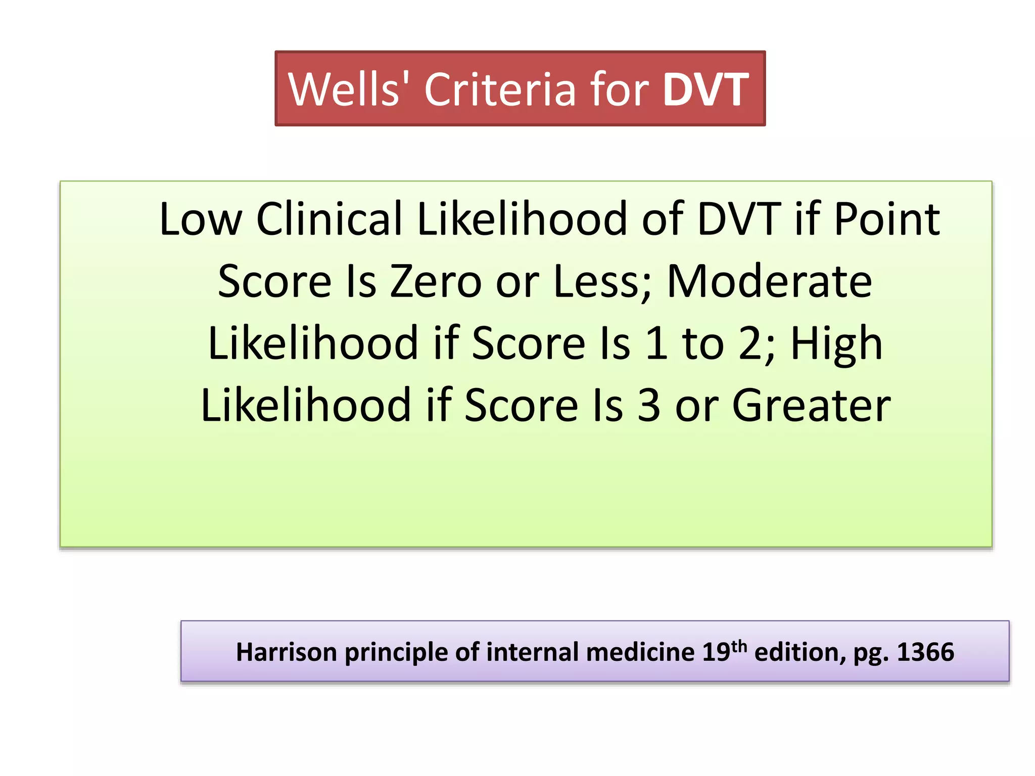 Deep vein thrombosis (DVT) | PPTX