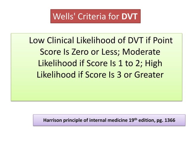 Deep vein thrombosis (DVT) | PPTX | Blood Disorders | Diseases and ...