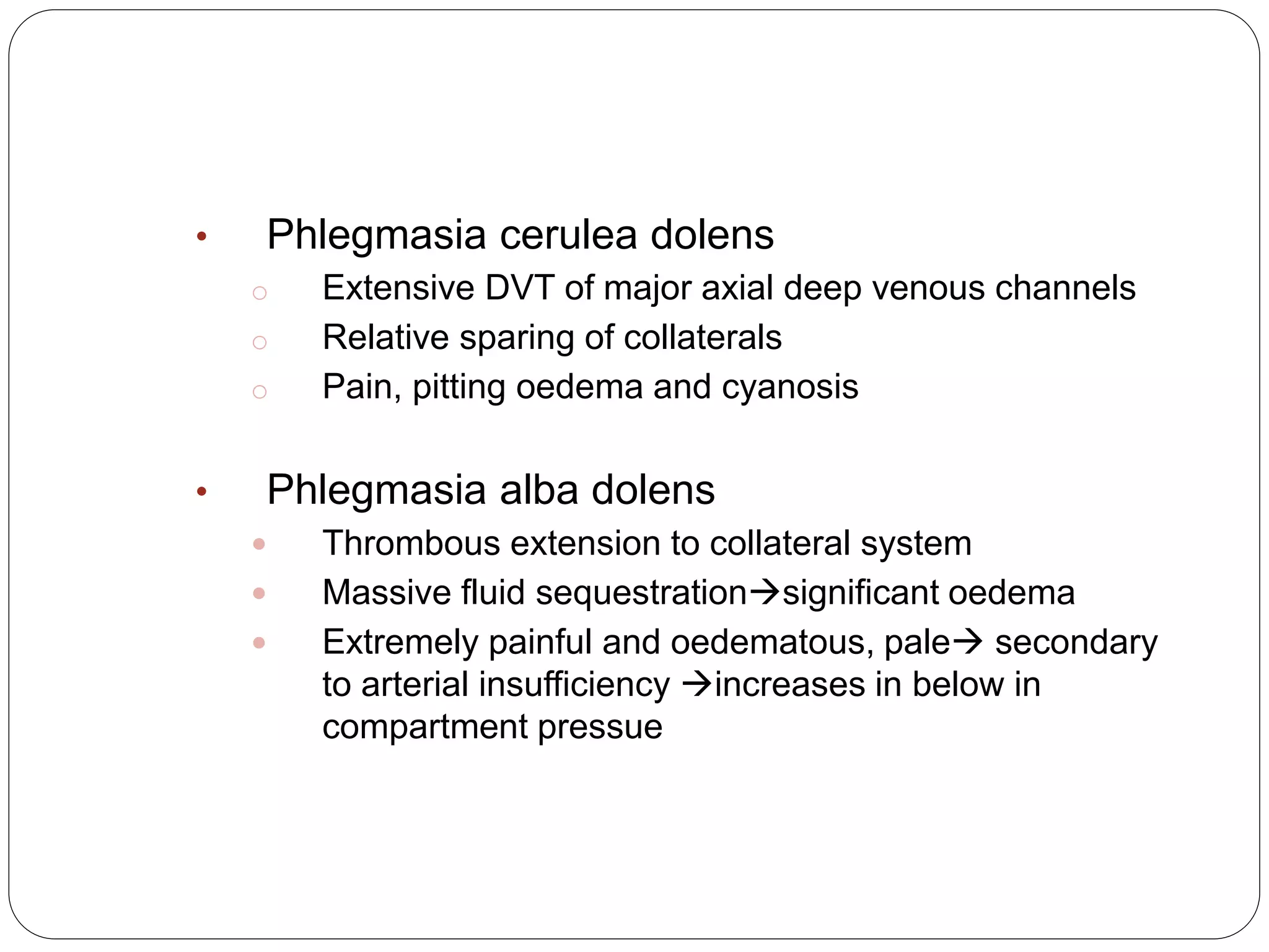 Deep vein thrombosis | PPTX | Blood Disorders | Diseases and Conditions