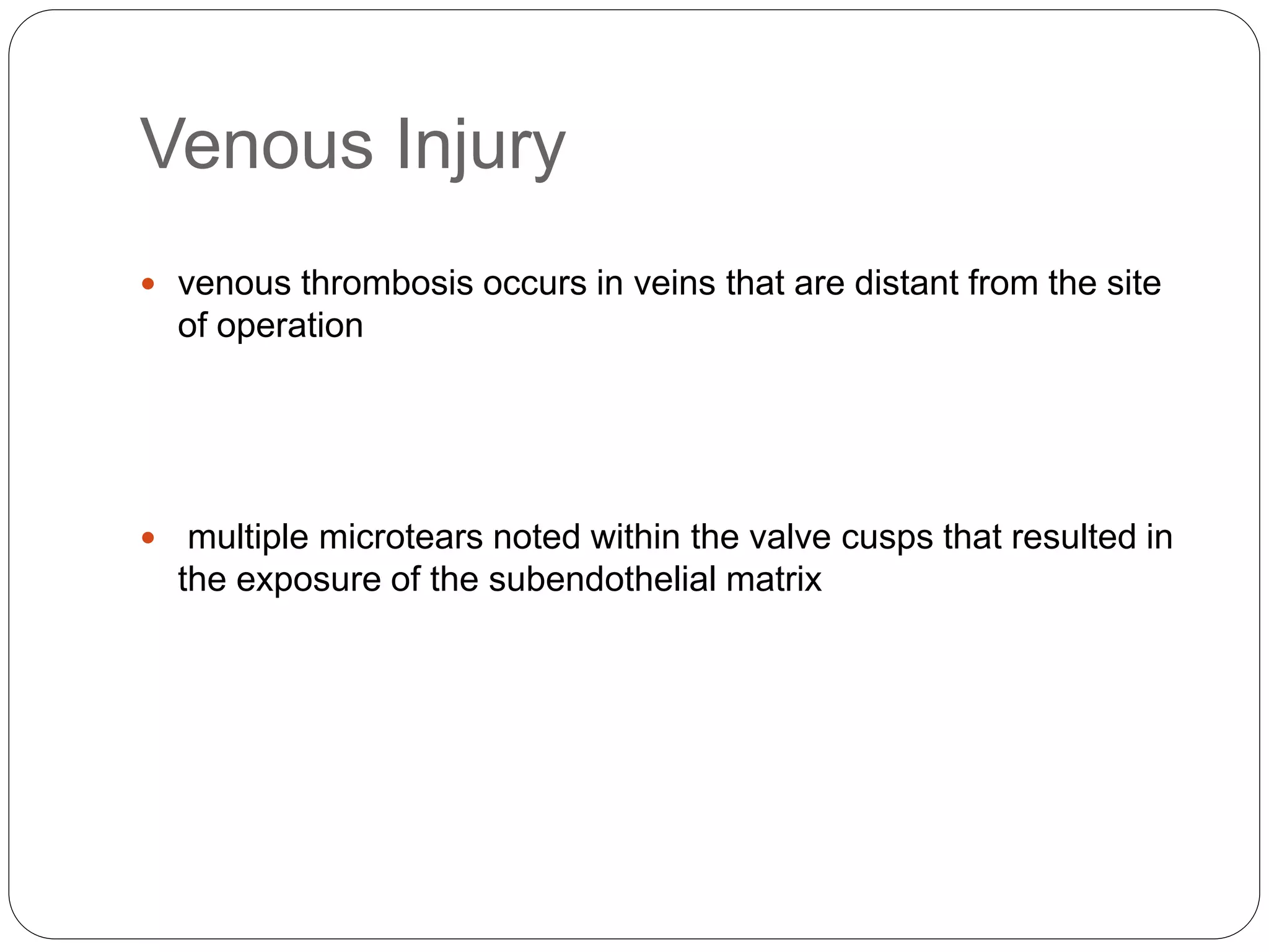 Deep vein thrombosis | PPTX | Blood Disorders | Diseases and Conditions