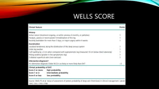 Deep Vein Thrombosis | PPTX
