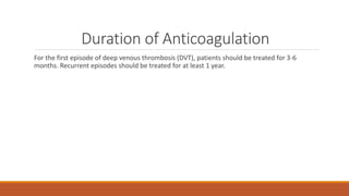 Deep Vein Thrombosis | PPT