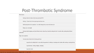 Deep Vein Thrombosis | PPT
