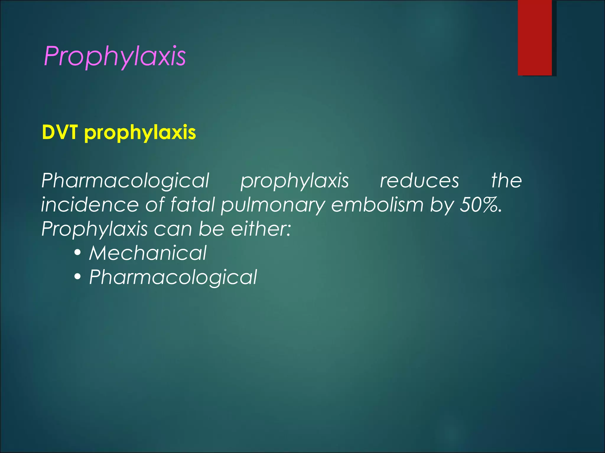 Deep vein thrombosis | PPT