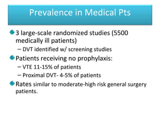 Deep vein thrombosis (dvt) | PPT