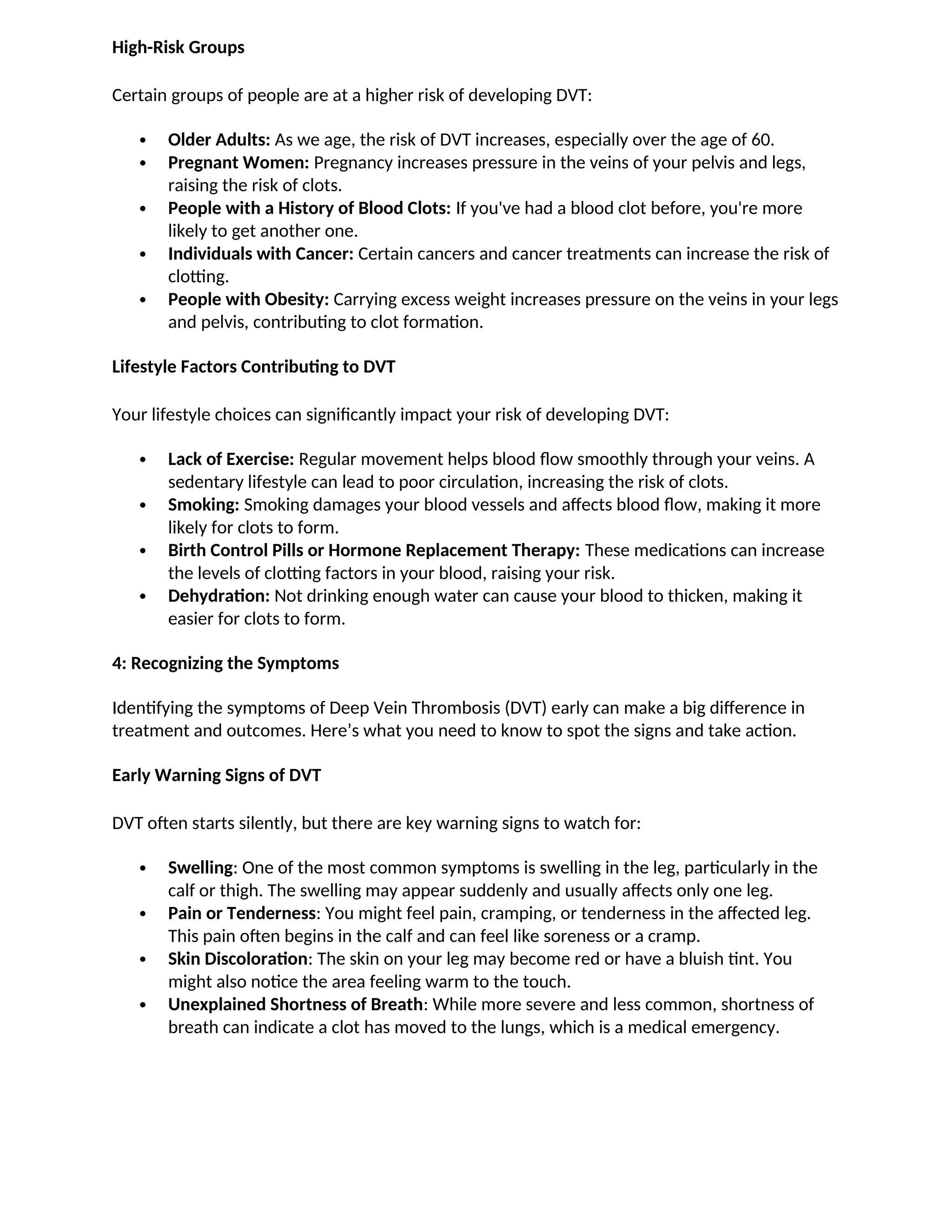 Deep Vein Thrombosis Explained - What You Need to Know to Stay Safe.pdf