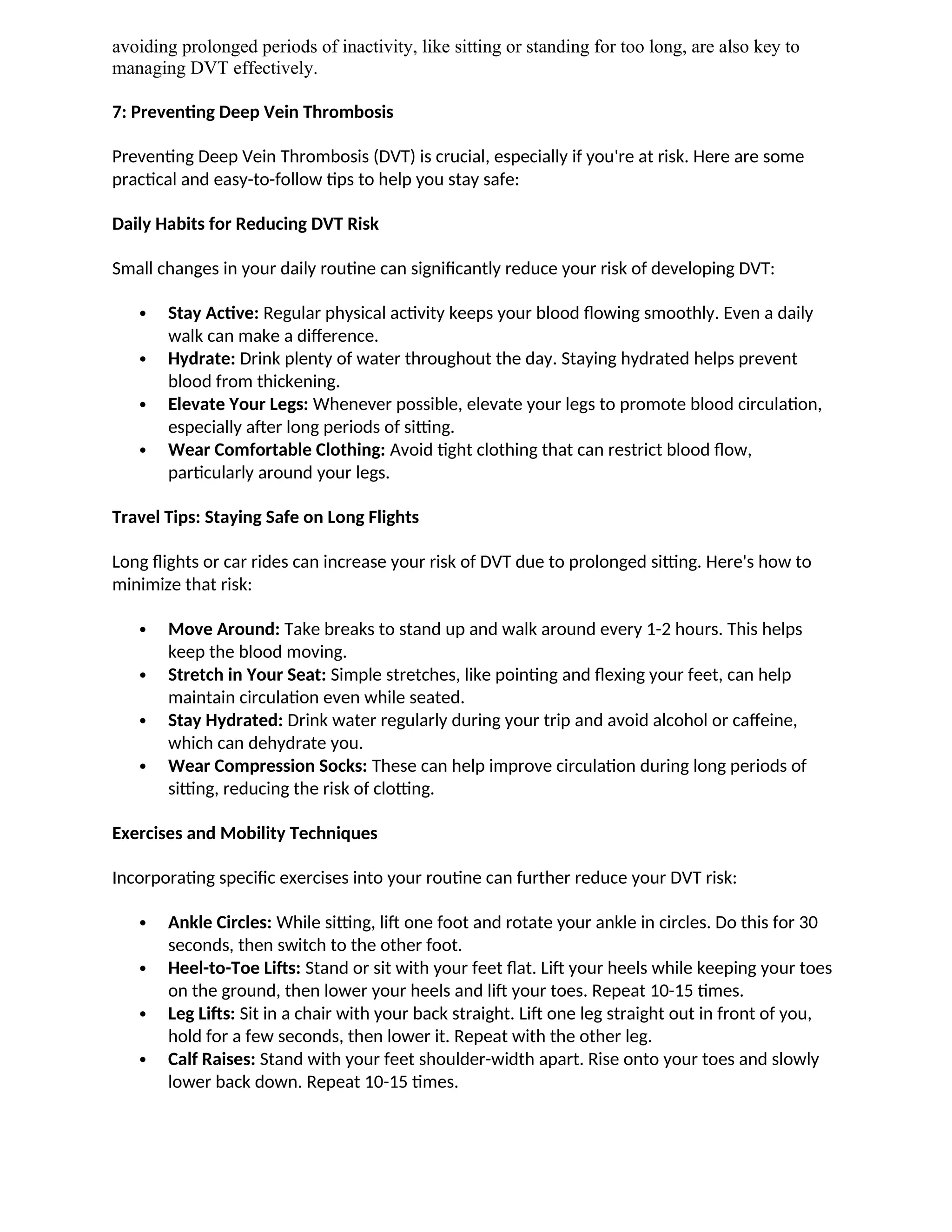 Deep Vein Thrombosis Explained - What You Need to Know to Stay Safe.pdf