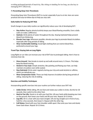 Deep Vein Thrombosis Explained - What You Need to Know to Stay Safe.pdf