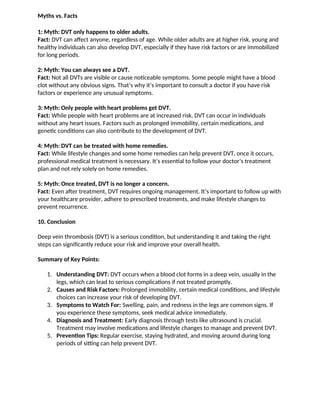 Deep Vein Thrombosis Explained - What You Need to Know to Stay Safe.pdf