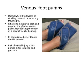 Deep venous thrombosis | PPT