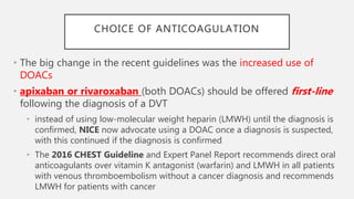 Deep venous thrombosis | PPT