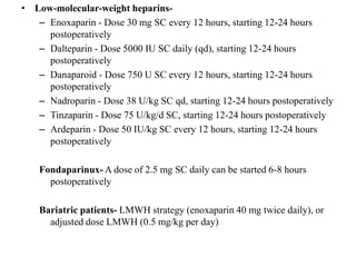 Deep venous thrombosis ppt | PPTX
