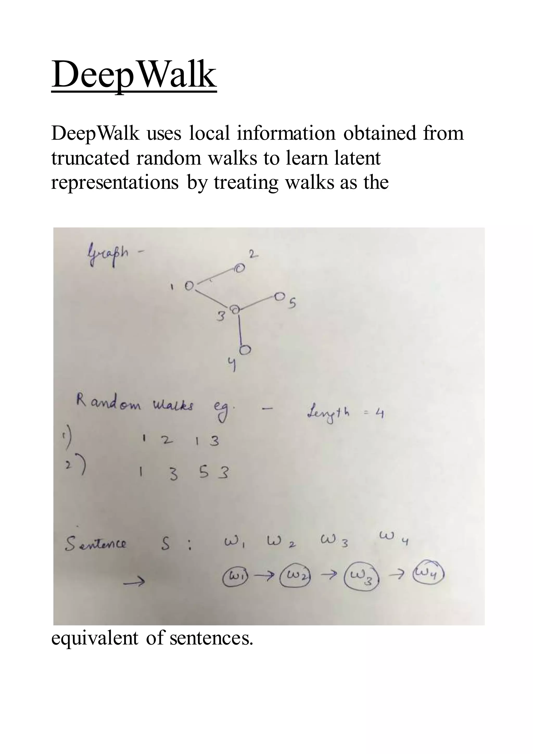 Deepwalk vs Node2vec | PDF