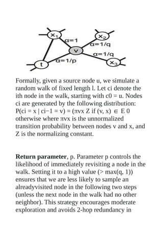 Deepwalk vs Node2vec | PDF