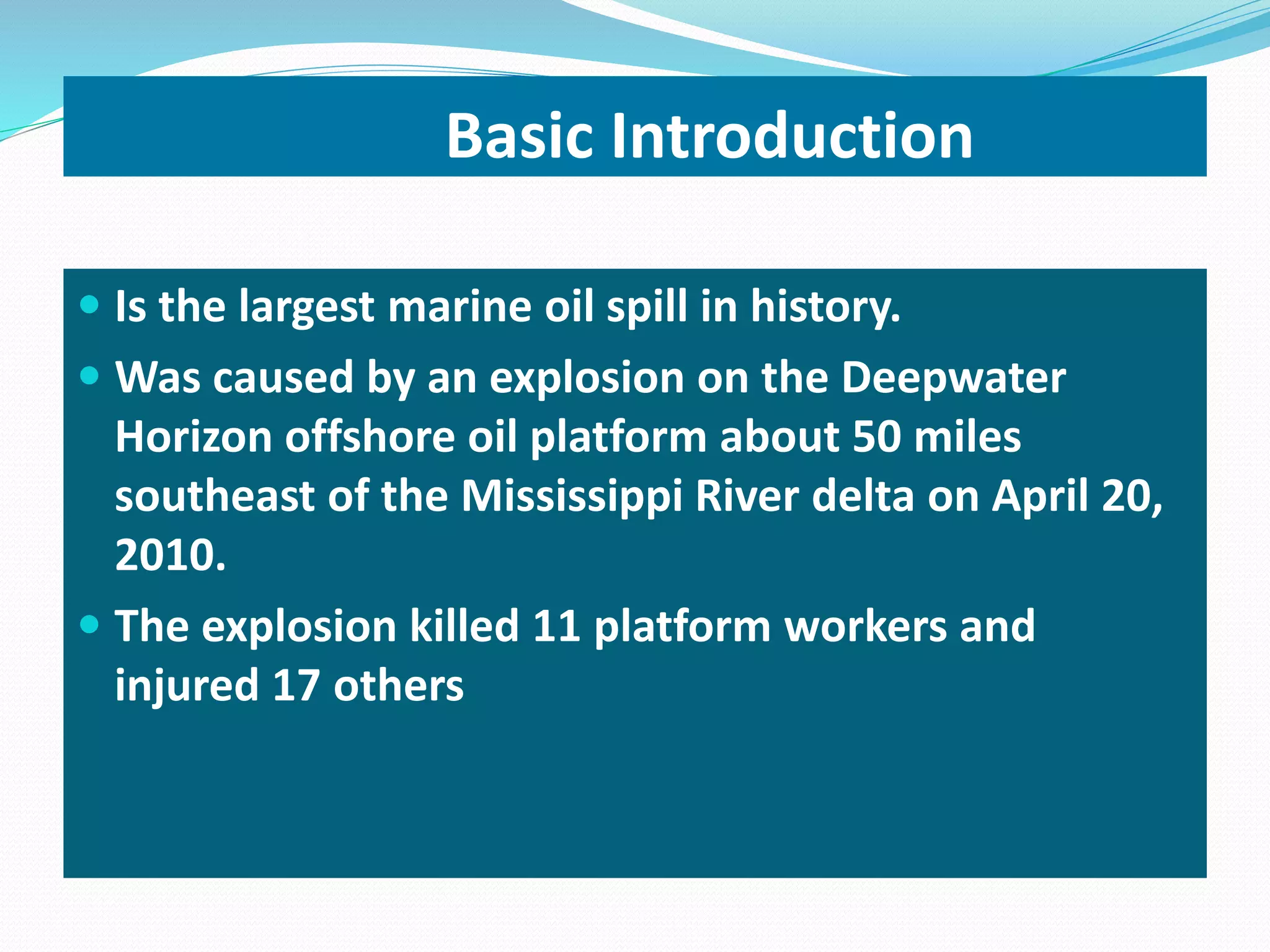 Deepwater horizon oil spill | Gulf of mexico oil spill | The BP oil ...