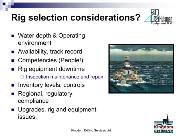 Deepwater rig & equipment selection | PDF | Geology | Science