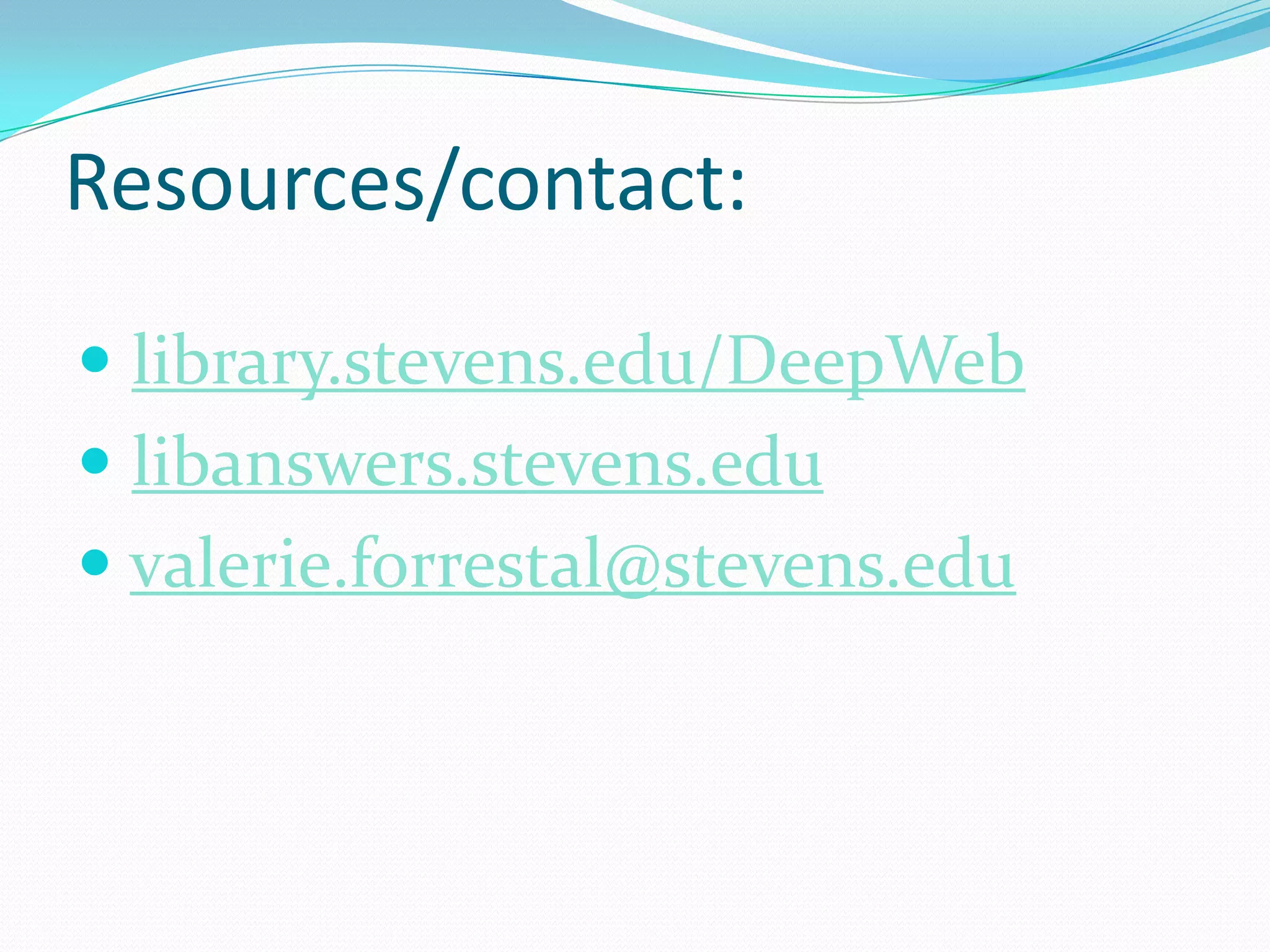 Searching the Deep Web | PPTX