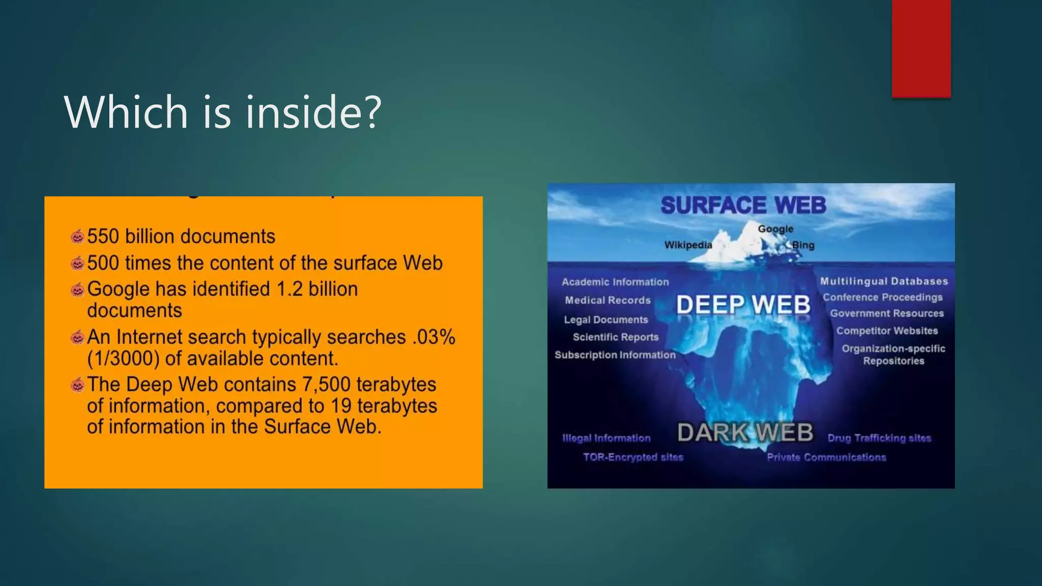 Deep web | PPTX