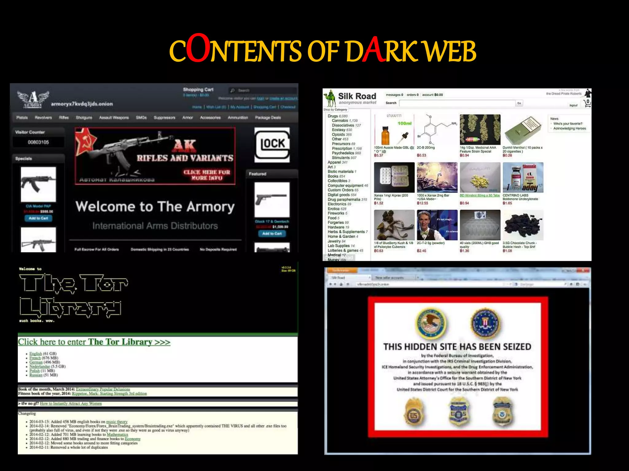 Deep web (amatuer level) | PPTX