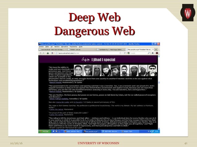 Scary Halloween Cybersecurity Lecture -- The Deep Web | PPT