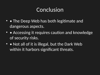 Deep_Web_Risks_Designed.pptx deep web ppt | PPT