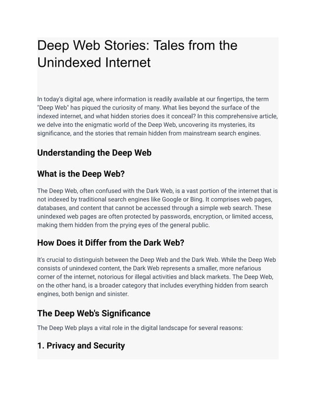 Deep Web Stories_ Tales from the Unindexed Internet.pdf