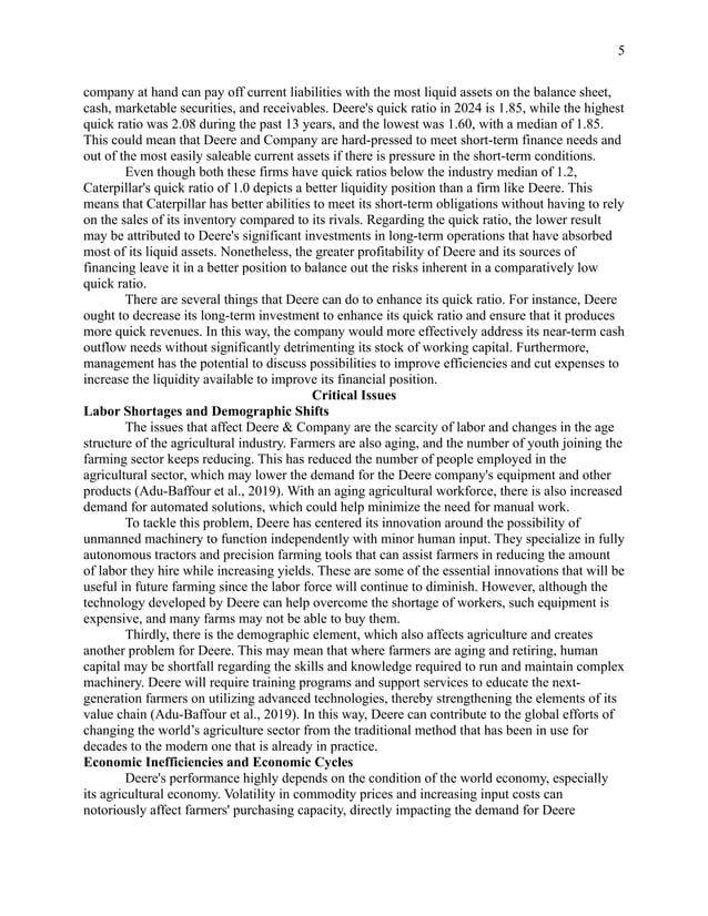 Deere & Company Case Study.edited.edited.docx | Agriculture | Industries