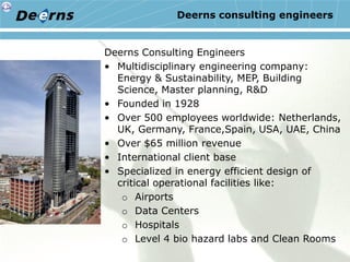 Deerns - Towards Future Proof Data Centers | PPT