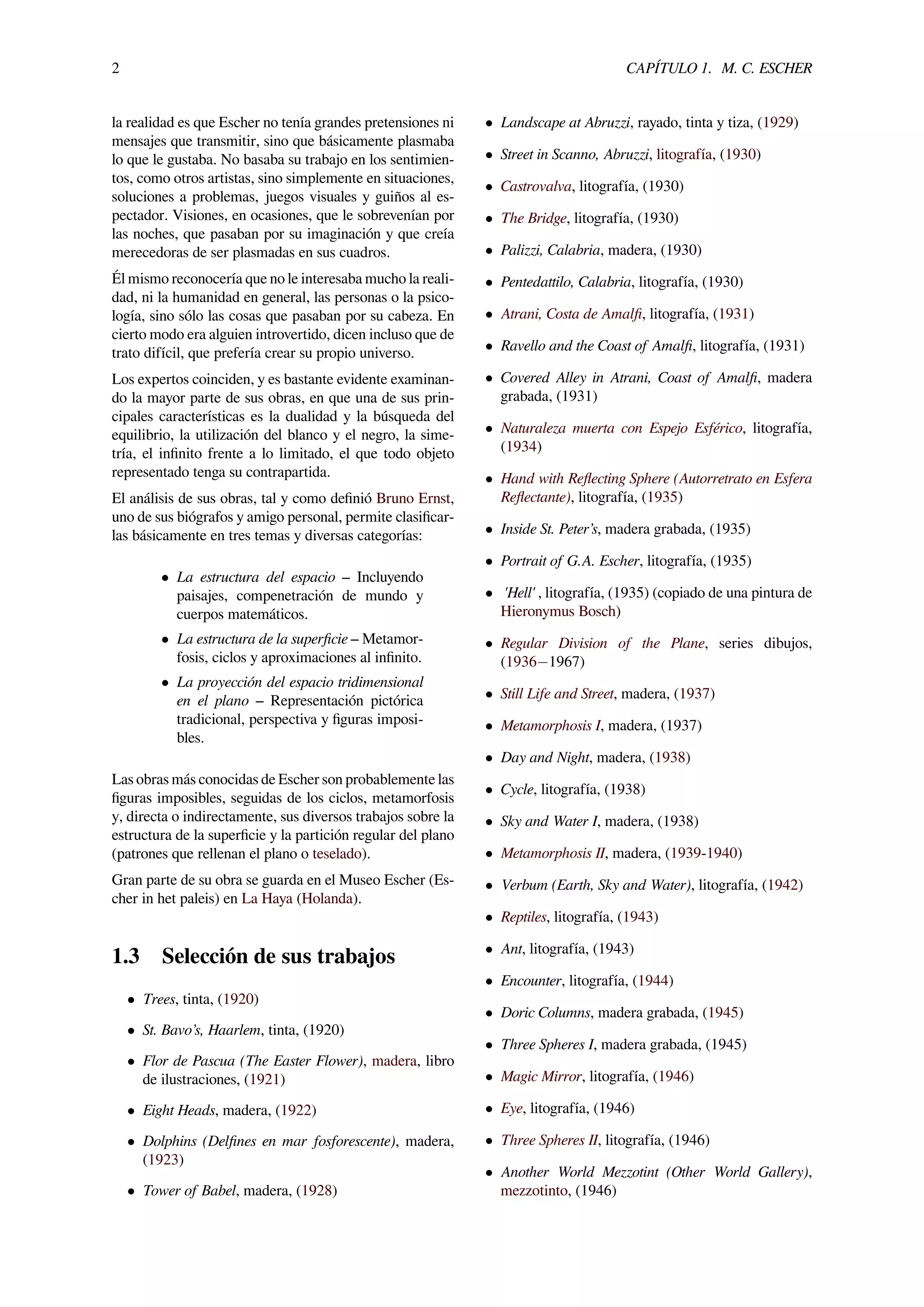 De escher a los movimientos en el plano- | PDF