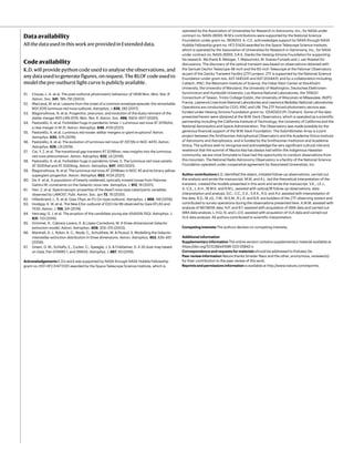 An infrared transient from a star engulfing a planet | PDF