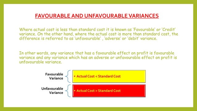Control Ratios and Managerial Usage of Variances | PPT