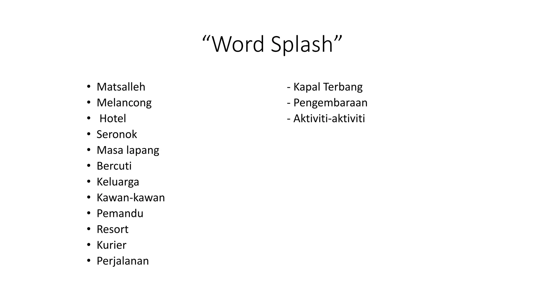 4E Lisan : Pelangcongan | PPTX