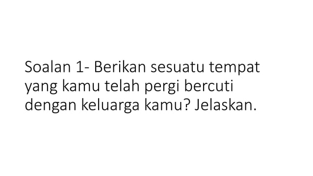 4E Lisan : Pelangcongan | PPT | Free Download