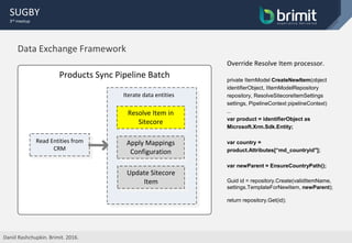 Data Exchange Framework. Essential basics and practical usage takeaways ...