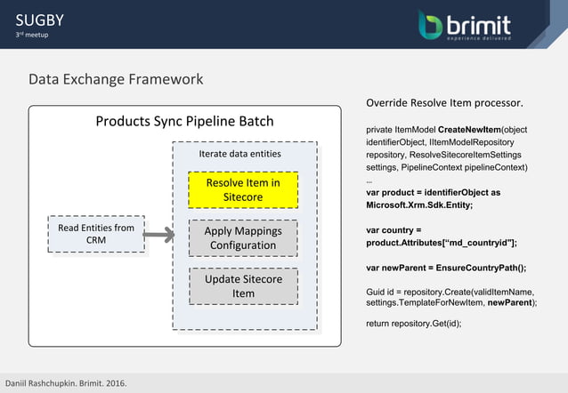 Data Exchange Framework. Essential basics and practical usage takeaways ...