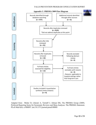 Falls Prevention Program Development Report (4) | PDF
