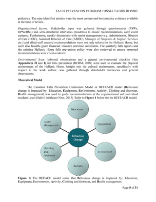 Falls Prevention Program Development Report (4) | PDF