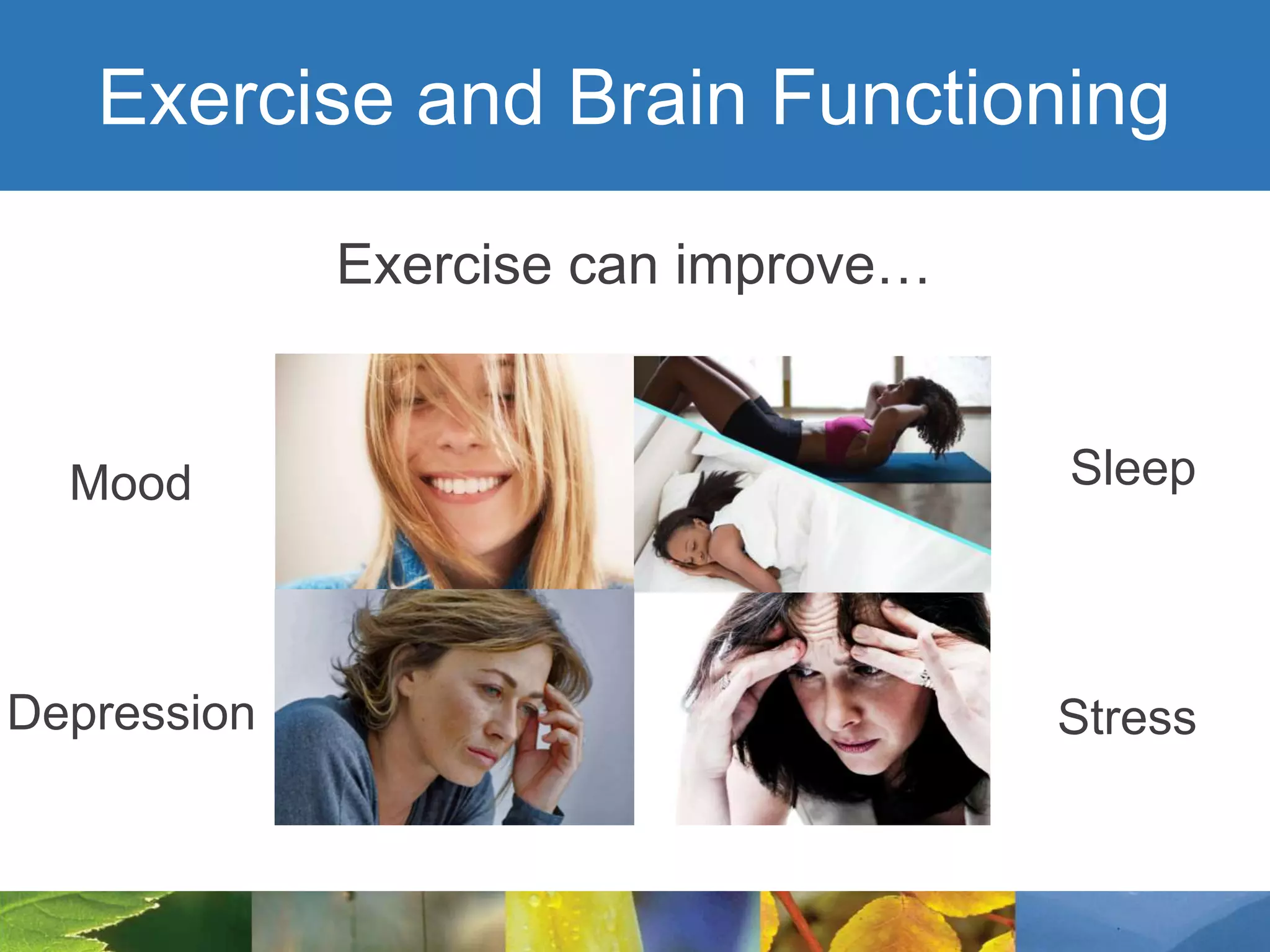 Why is Exercise Important | PPTX | Brain and Nervous System Disorders ...