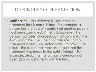 Defamation | PPTX