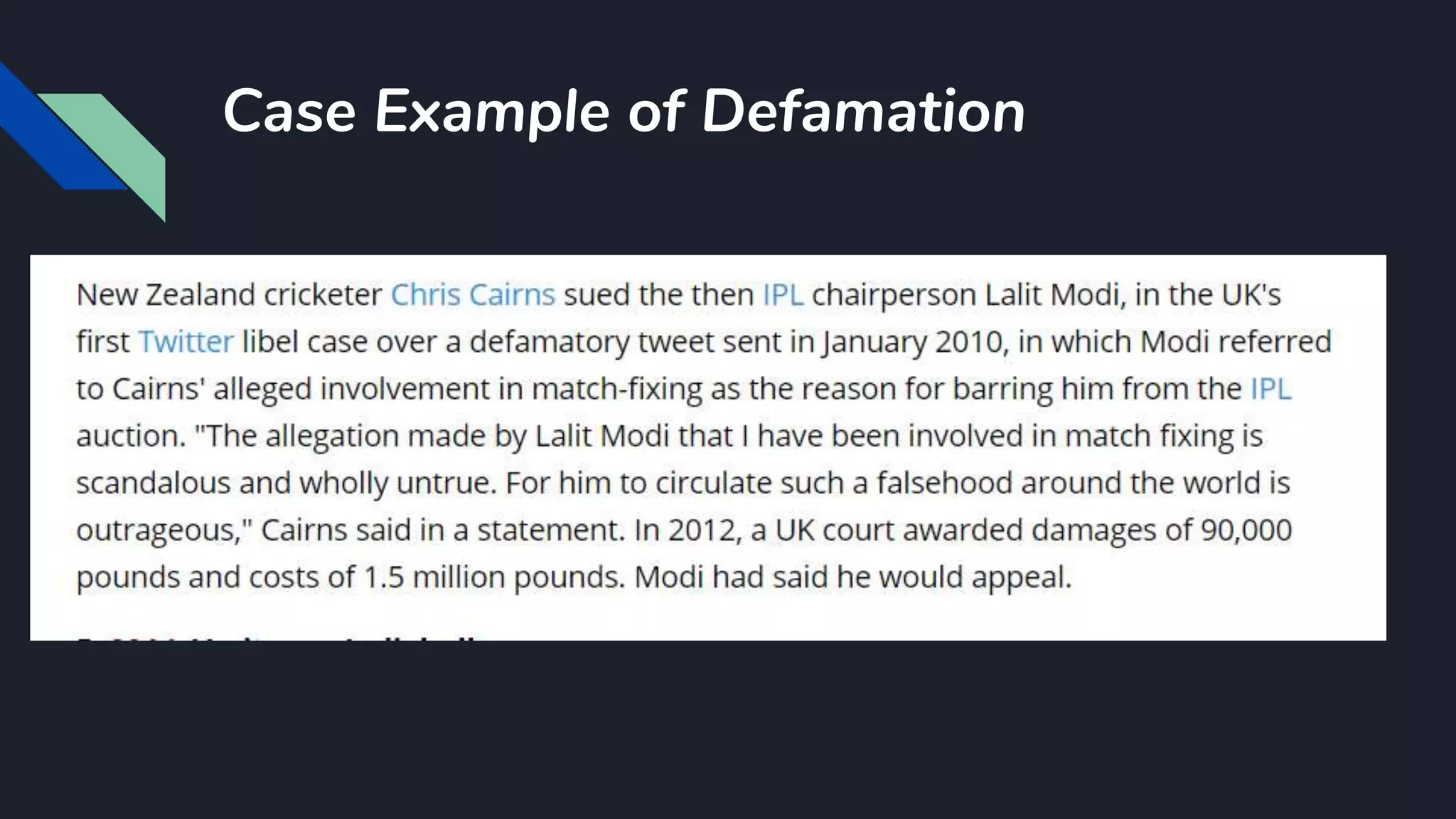 Defamation | PPTX